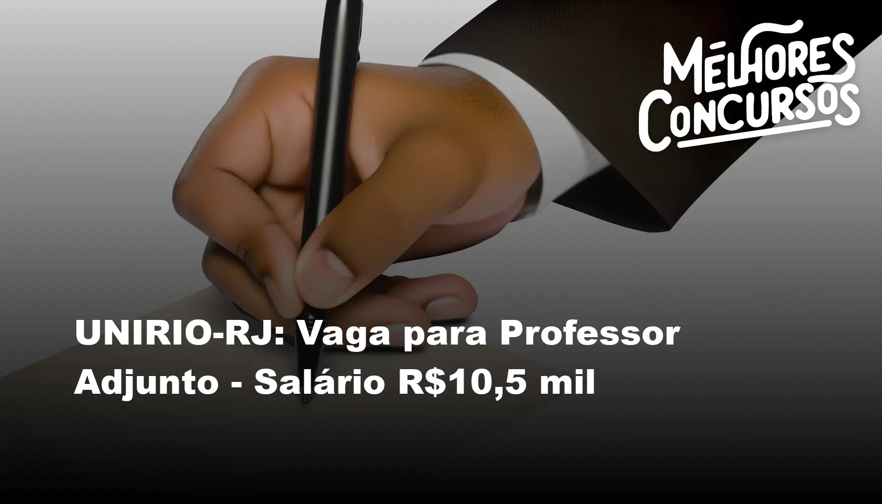 Unirio Rj Vaga Para Professor Adjunto Salário R 10 5 Mil